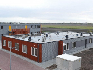 Tijdelijke huisvesting AZC Ter Apel - Hodes huisvesting